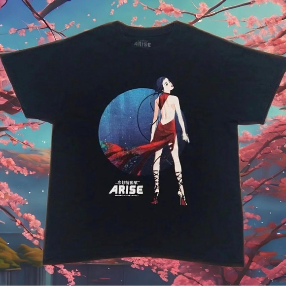 Bioworld | Shirts | Retro Y2k Ghost In The Shell Arise Motoko Kusanagi ...